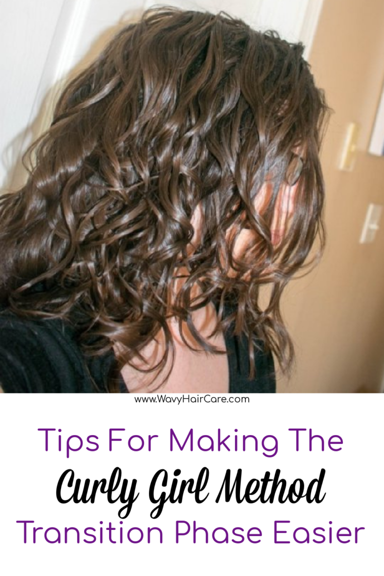 How To Make The Curly Girl Method Transition Phase Easier - Wavy Hair Care