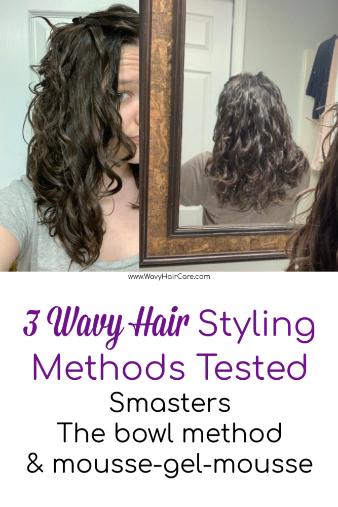 Wavy Hair Techniques The Bowl Method Smasters Mousse Gel Mousse Wavy Hair Care